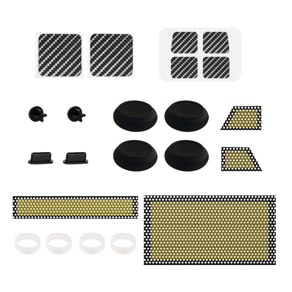 POPLIS Dustproof Kit Button Touchpad Stickers with Silicone Rocker Cap ...