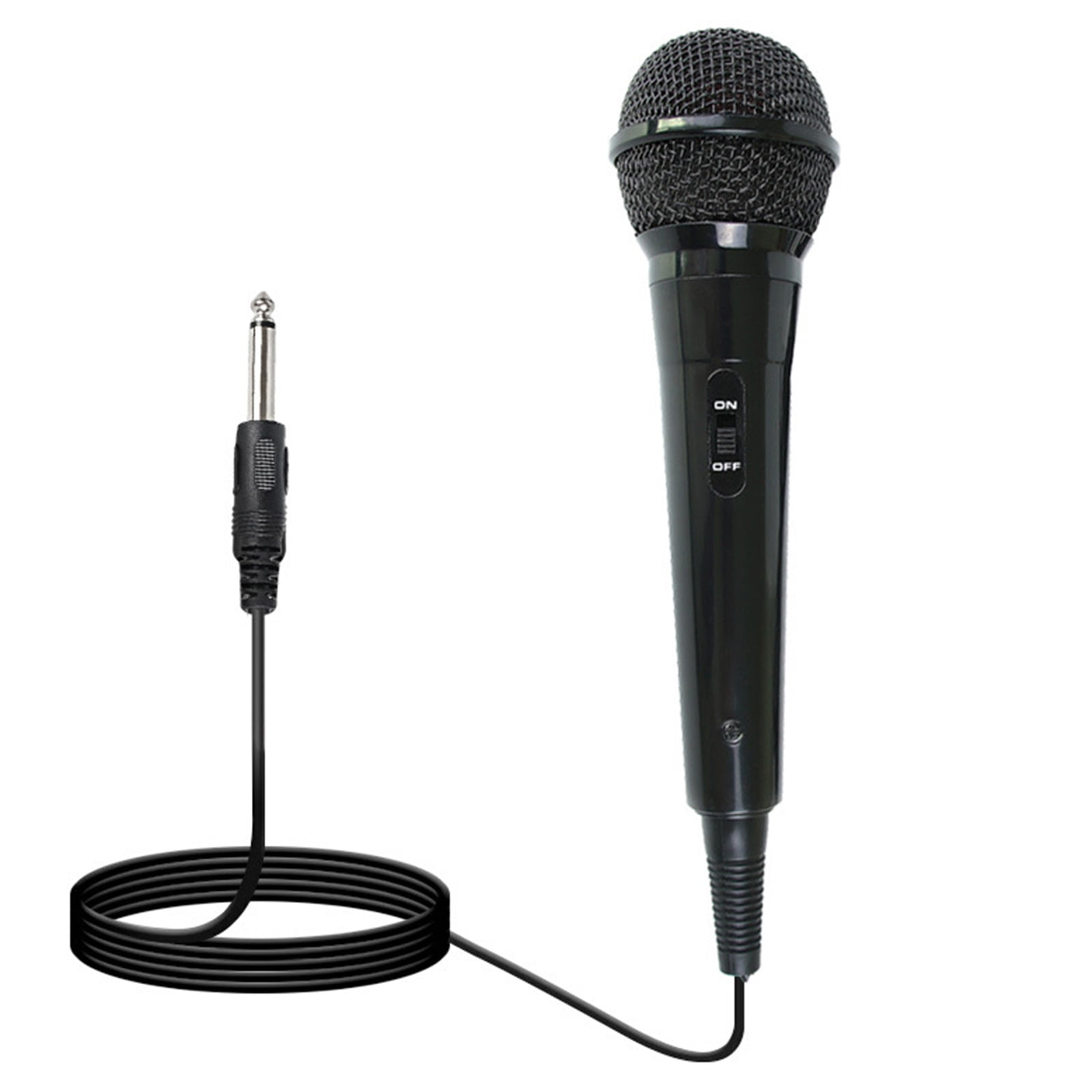 POPLIS Dynamic Vocal Microphone for Speaker,Wired Handheld Mic with On ...