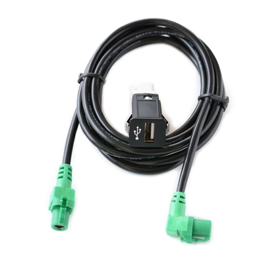 POPLIS Easy Installation Car USB Socket Harness Extension Cable for E60 ...
