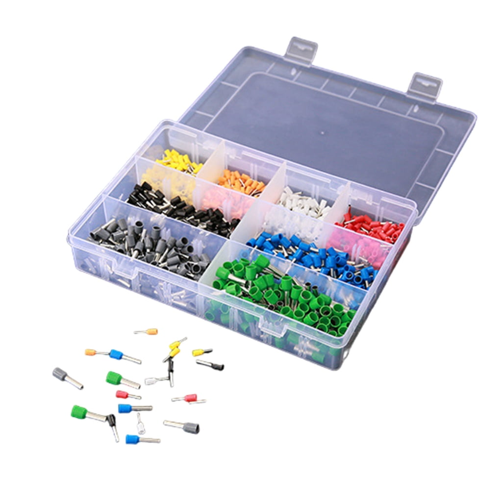POPLIS Essential Cable End Sleeve Collection 800pcs Insulated Ferrules ...