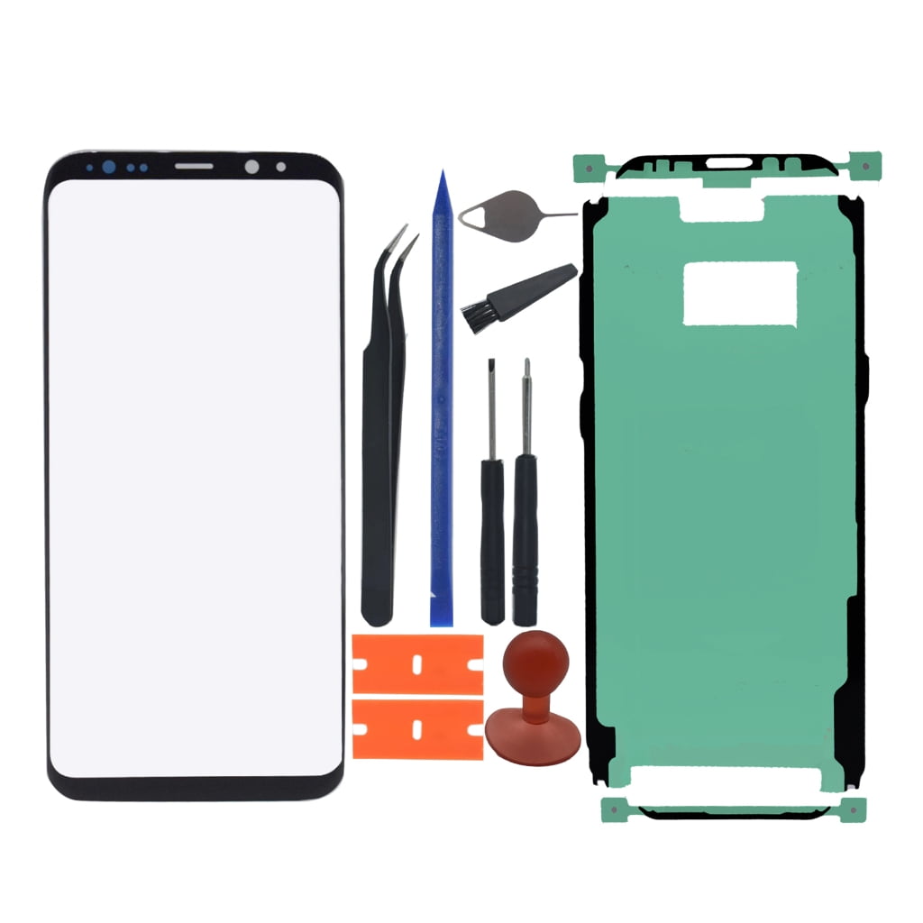 POPLIS Front Outer Lens Glass Screen Replacement Repair Kit Front Glass ...