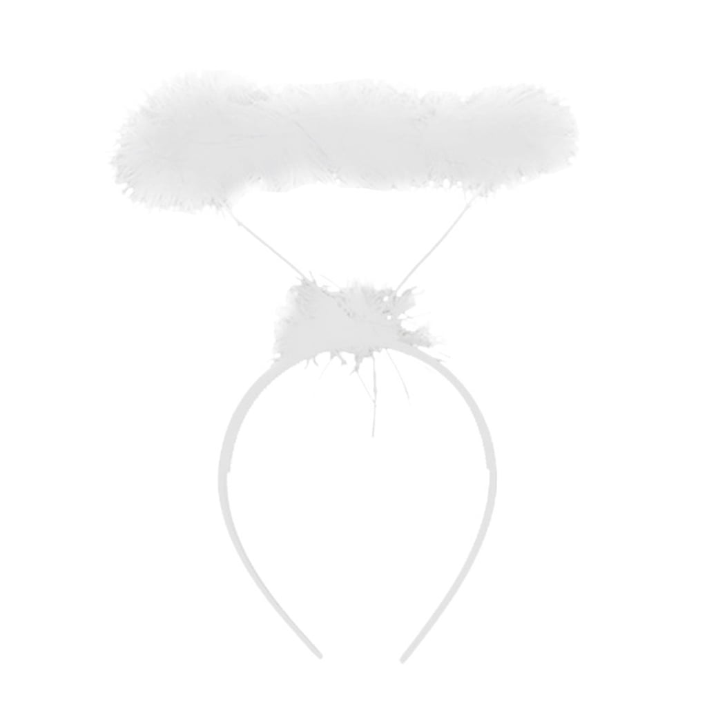 POPLIS Halo Hair Hoop Angel Halo Headdress for Kids Party Accessories ...