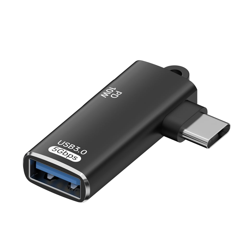 POPLIS High Speed USB C To A Female Adapter Converter Fast Charging ...