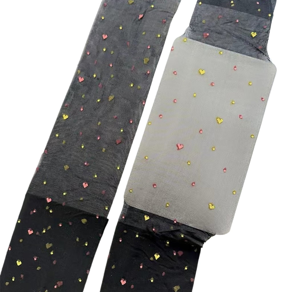 POPLIS Japanese Jacquard Sheer Pantyhose Women Aesthetic Elegant ...