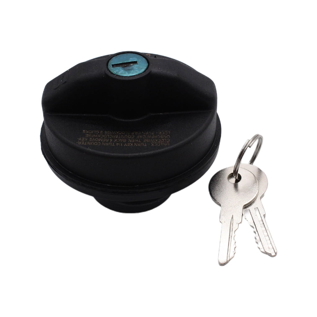 POPLIS Locking Fuel-Tank Filler Gas Cap Covers with Keys STANT10504 Fit ...