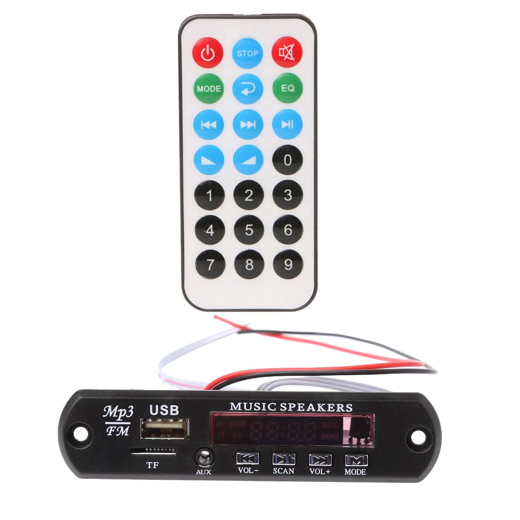 POPLIS MP3 Modules Bluetooth-Compatible Decoders Board Remote Control ...