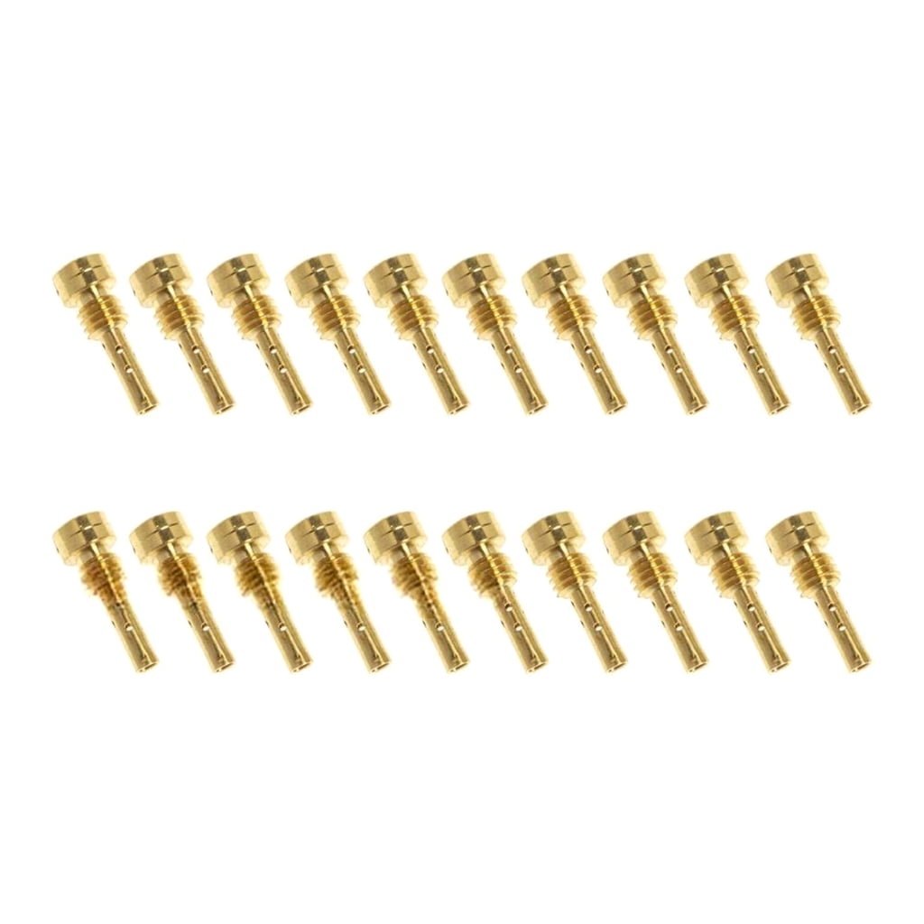 POPLIS Main Jet Hole Injector Nozzle Slow Pilots Jet for CV CVK FCE FCR ...