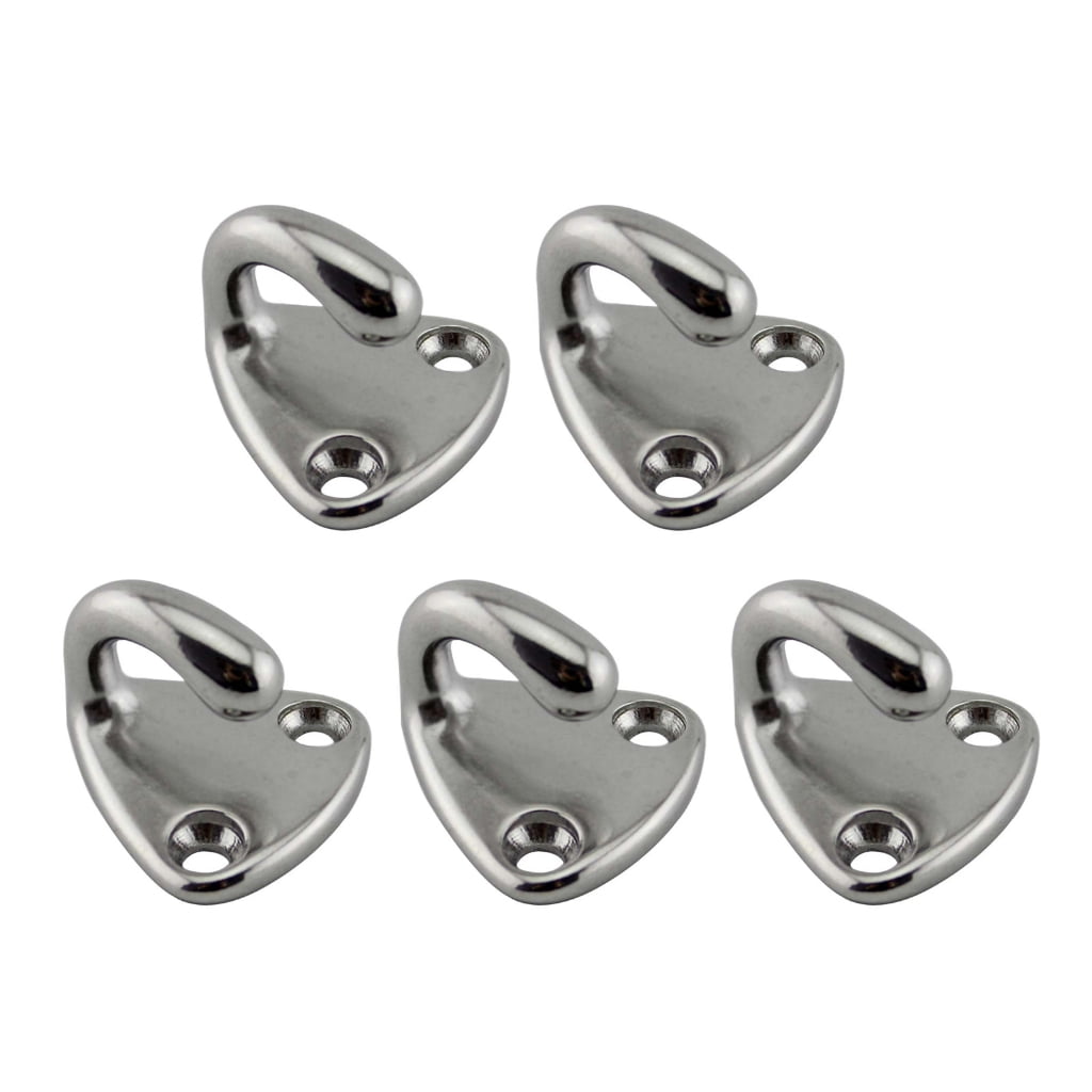 POPLIS Marine Hardware Stainless Steel Hook Spring Hook Coat Hooks Boat ...