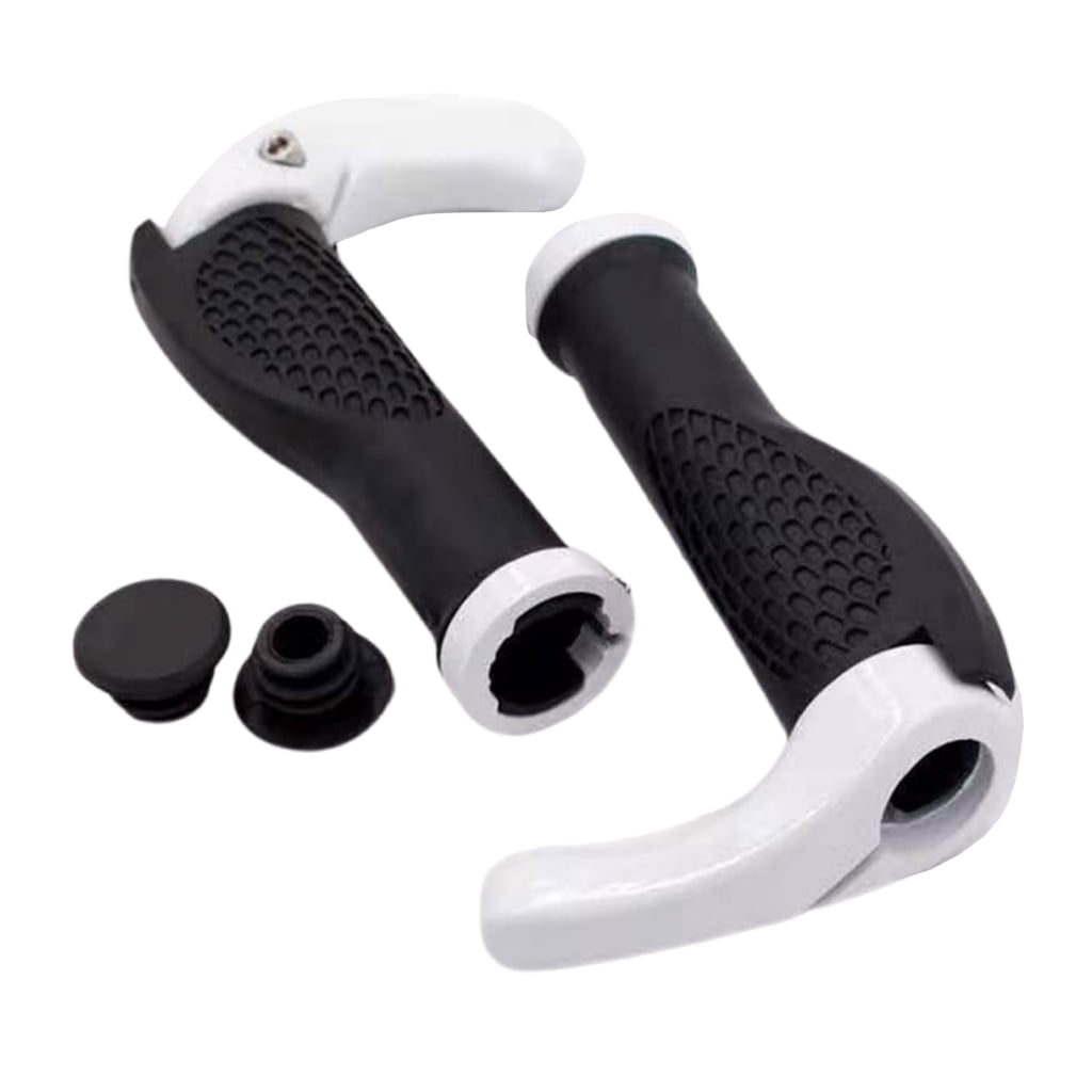 POPLIS Mountain Bikes Grip Handle Shockproof Bicycles Grip Ergonomical ...