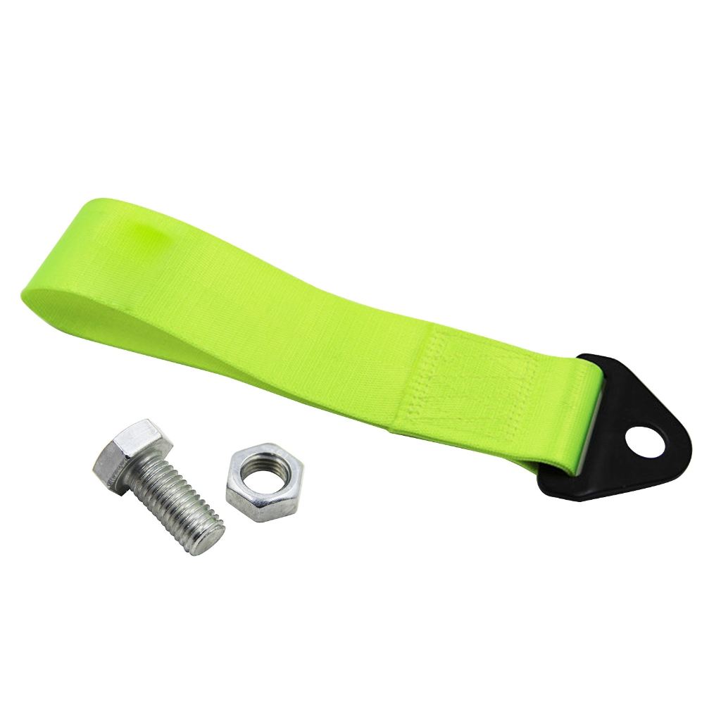 POPLIS Nylon Tow Strap Car Vehicle Heavy Duty Recovery Rope 2 Tons ...