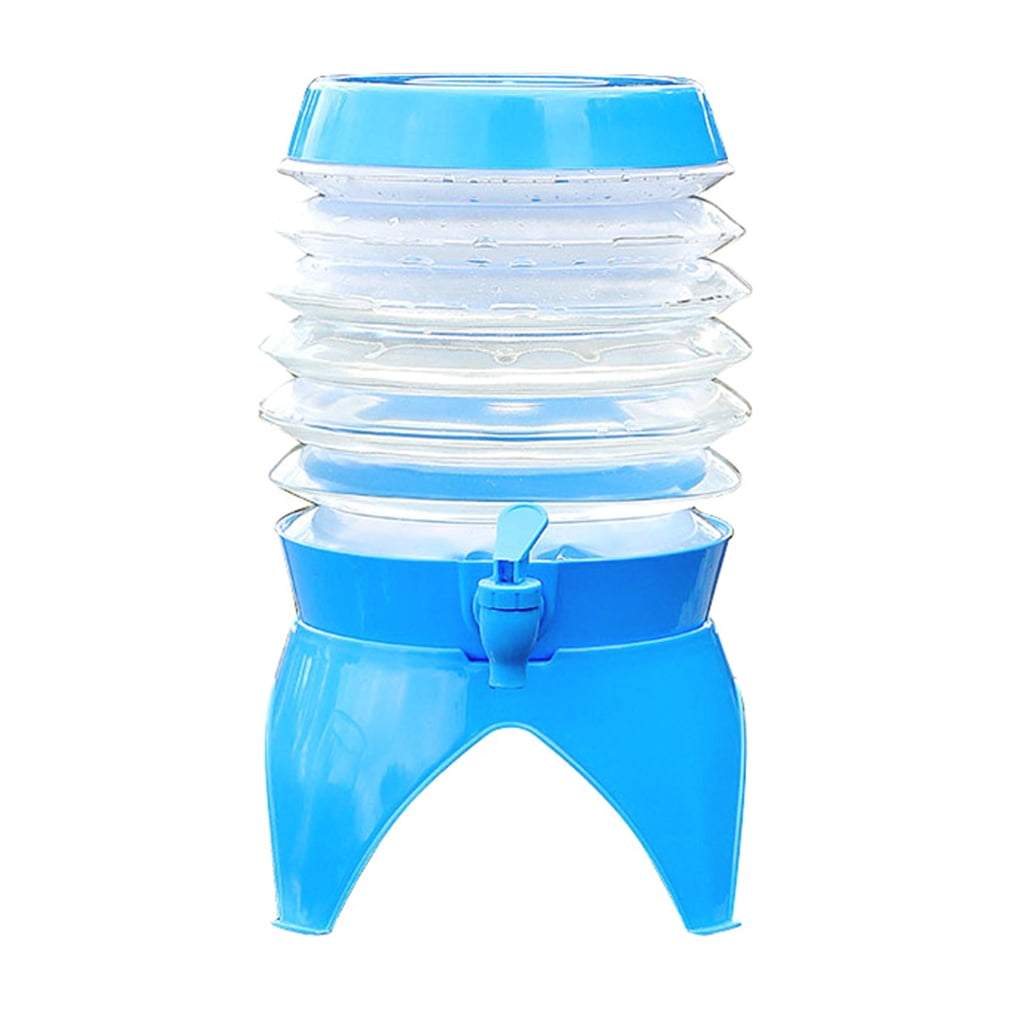 POPLIS Outdoor Water Container for Camping Portable Collapsible Water ...