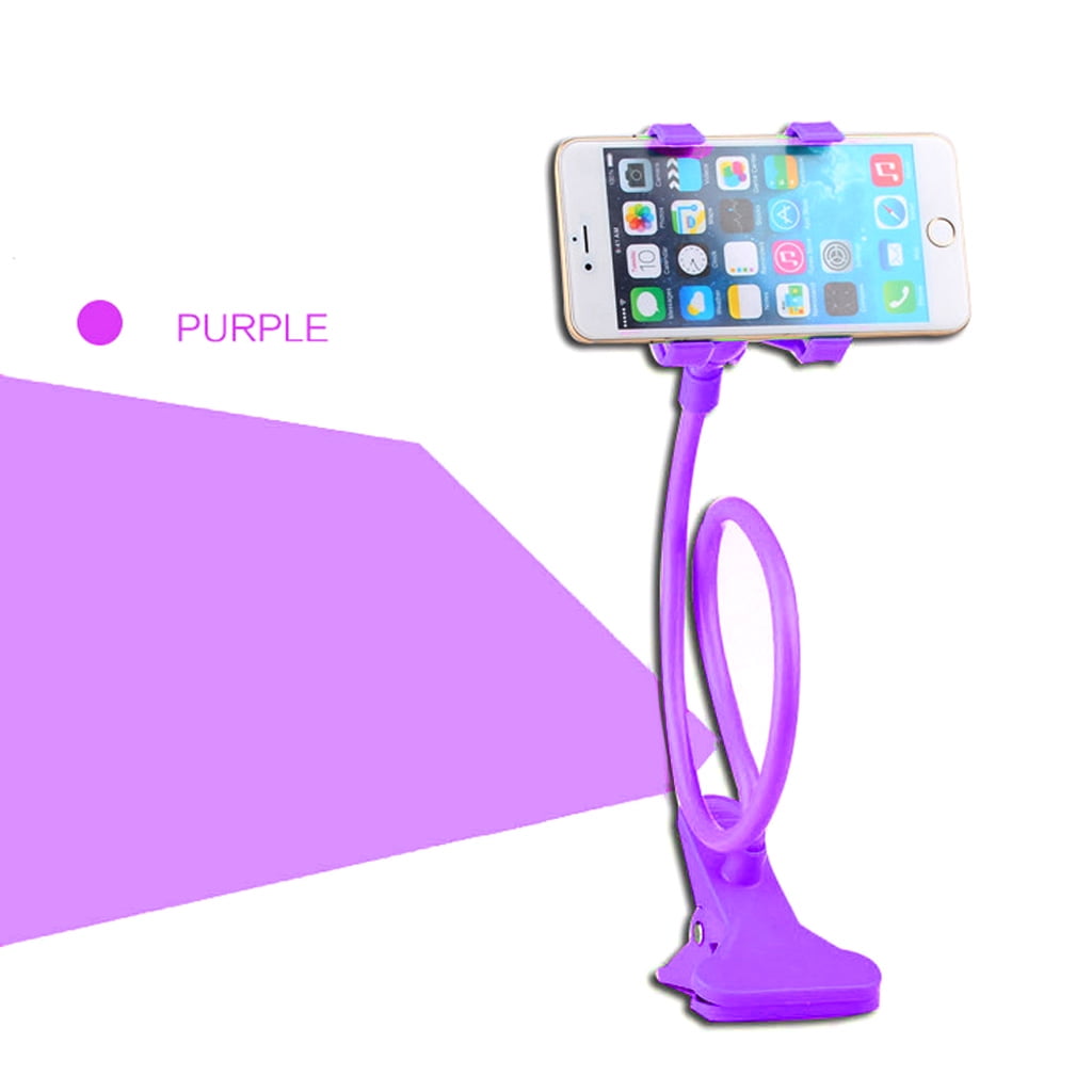 POPLIS Quality Aluminum Desktop Mobile Phones Stand Mount Flexible Arm ...