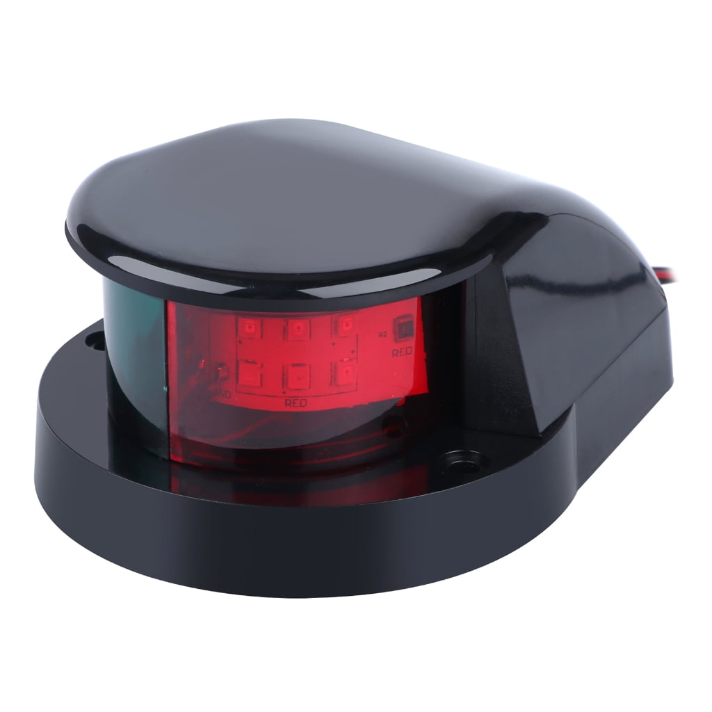POPLIS Red & Green LED Marine Navigation Light Boat Bow Light for ...