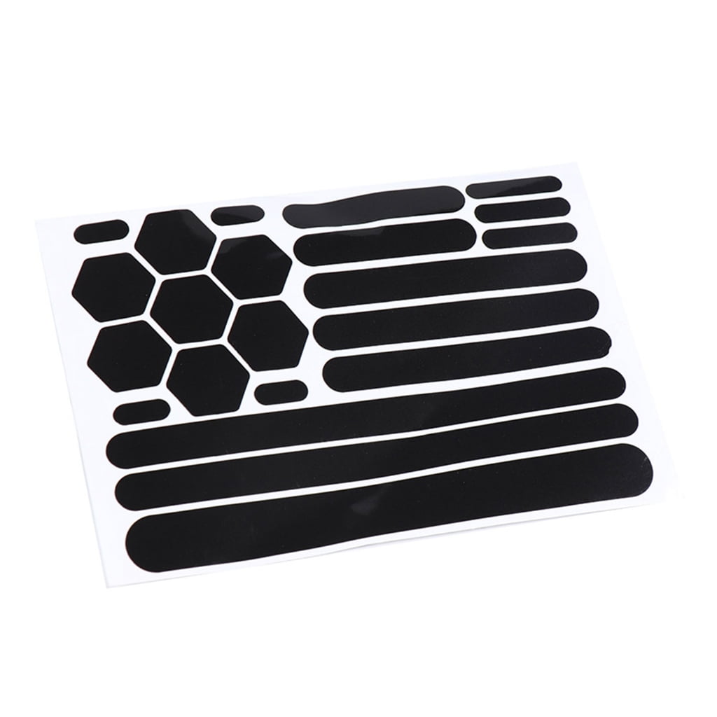 POPLIS Self-Adhesive Highly Reflective Tape Bicycles Motocycle Night ...