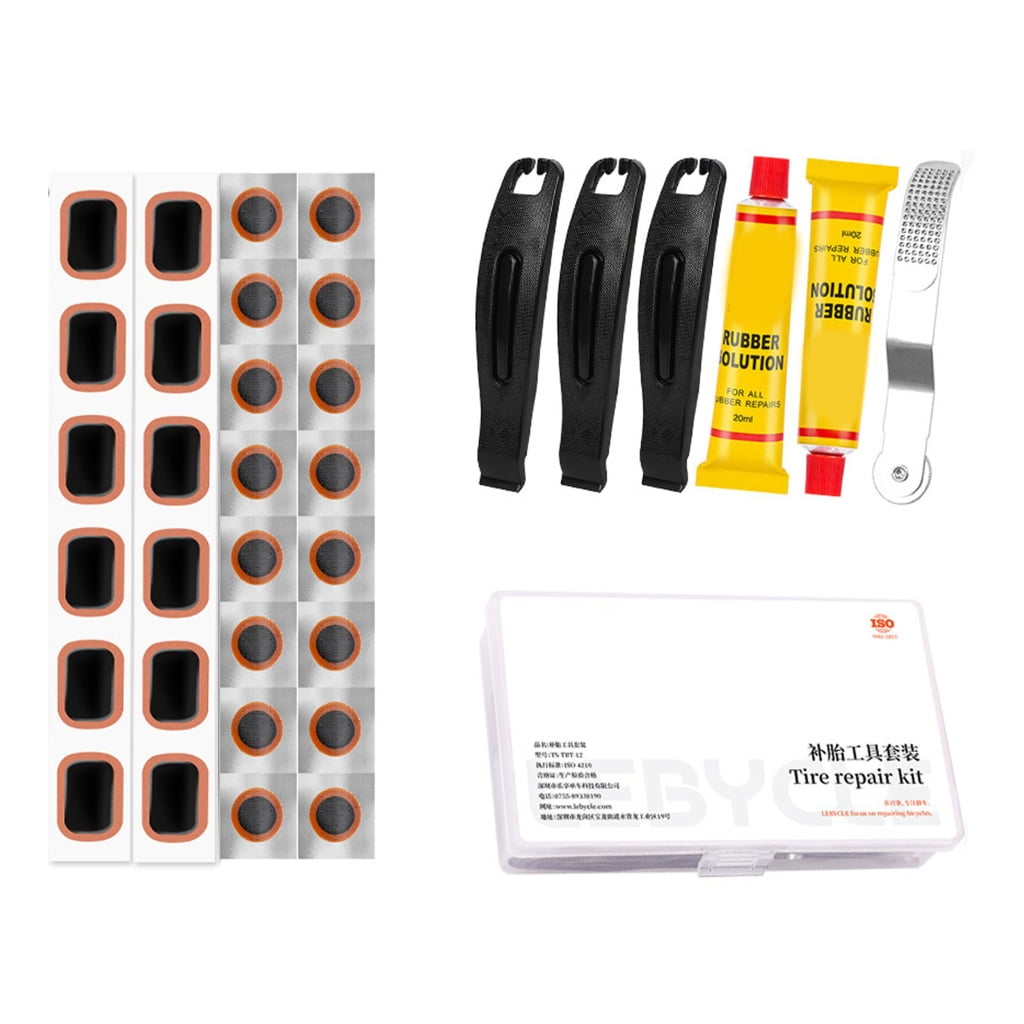 POPLIS Self-Adhesive Patches Set for Bikes Inner Tube Bikes Tire ...
