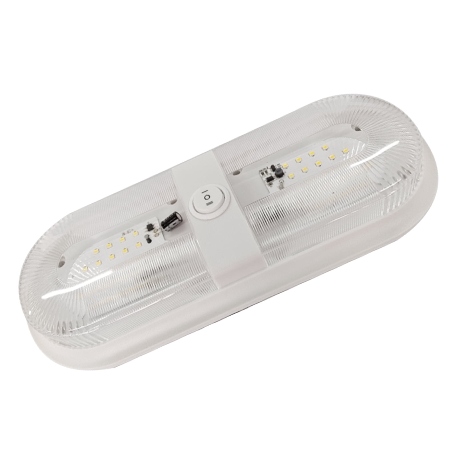 POPLIS Single/Dual LED Dome Light with Switch 10-24V Ceiling Lamp RV ...