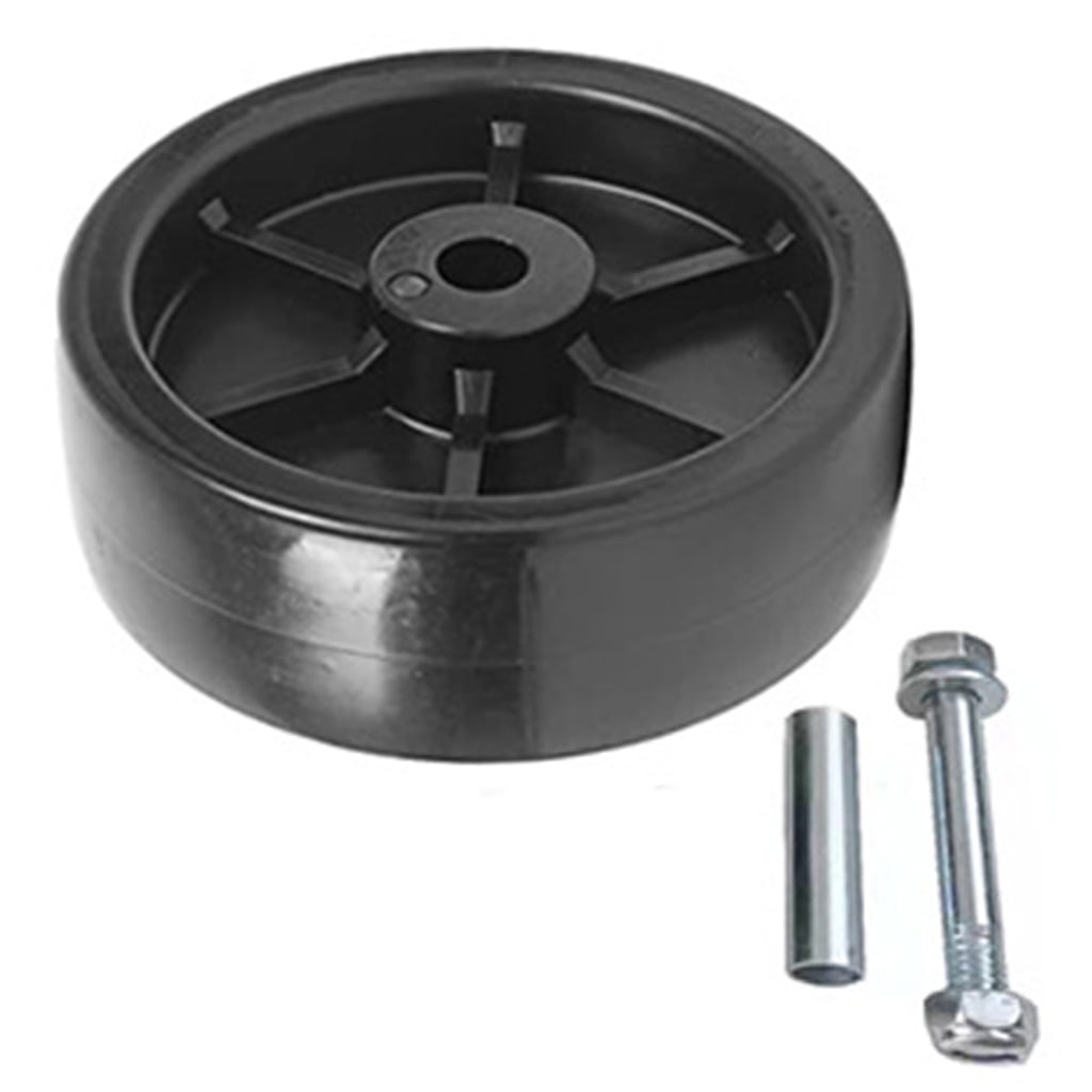 POPLIS Stable Trailer Jacks Wheel 6inch Round Wheel Convenient Round ...