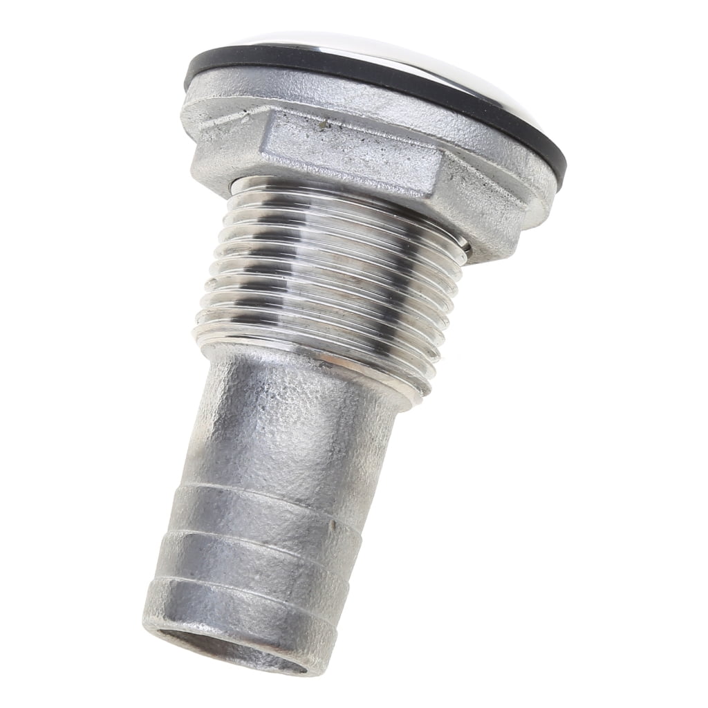 POPLIS Stainless Bilge Pump Straight Thru-Hull Valve Fitting Yacht ...