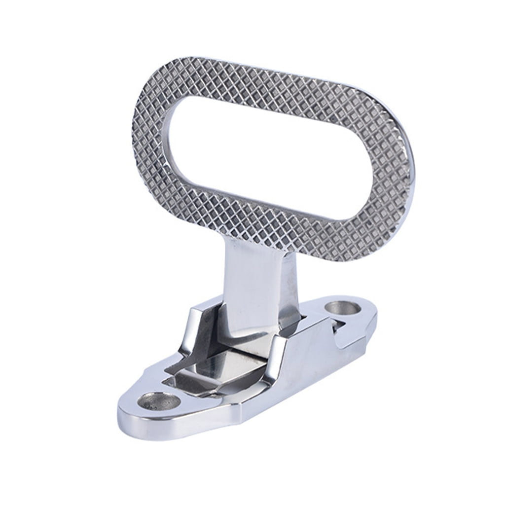 POPLIS Stainless Steel Folding Step Non-Slip Folding Mast Step Marine ...