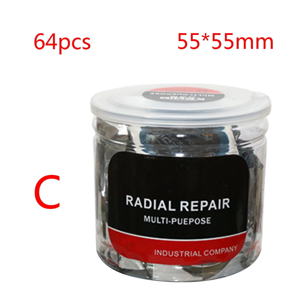 POPLIS Tire Repair Patch Auto Round Natural Rubber Tire Tyre Puncture ...