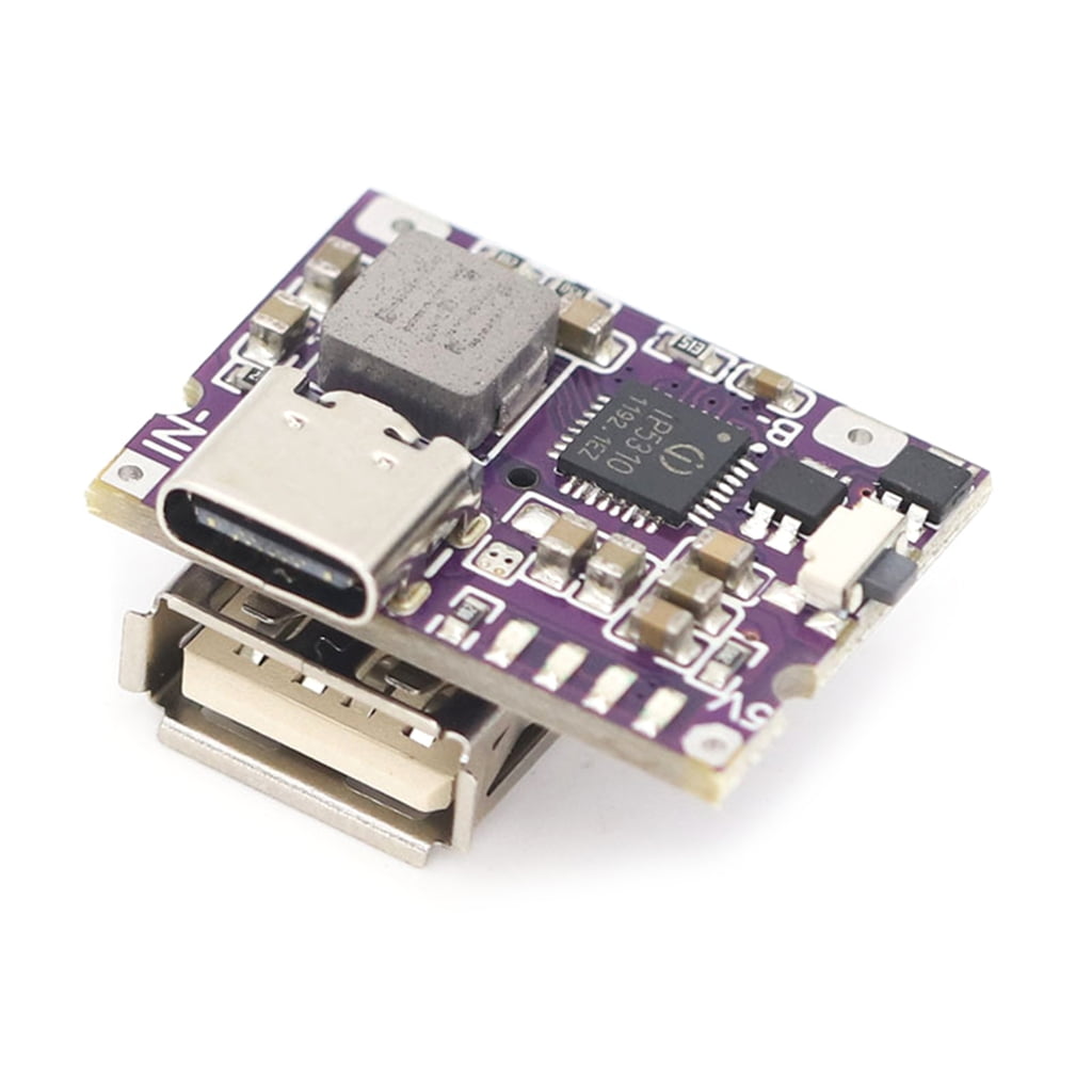 POPLIS Type-C USB Boost Converter Board Power Modules Mobile Power Bank ...