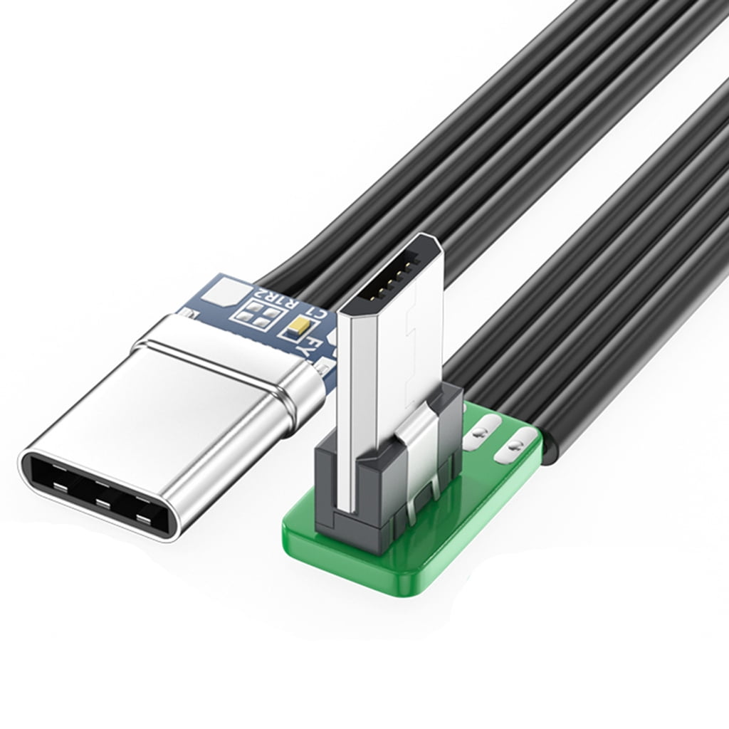 POPLIS TypeC MicroUSB2.0 Ribbon Cable Flat Flexible FPC TypeC MicroUSB ...