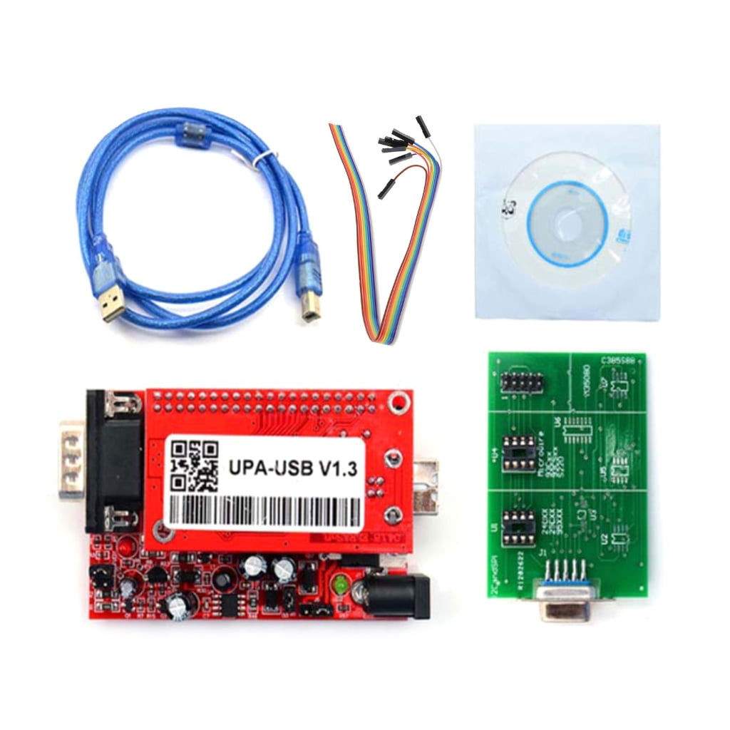 POPLIS UPA USB Programmer V1.3 Full Adaptors for Car Programming ...