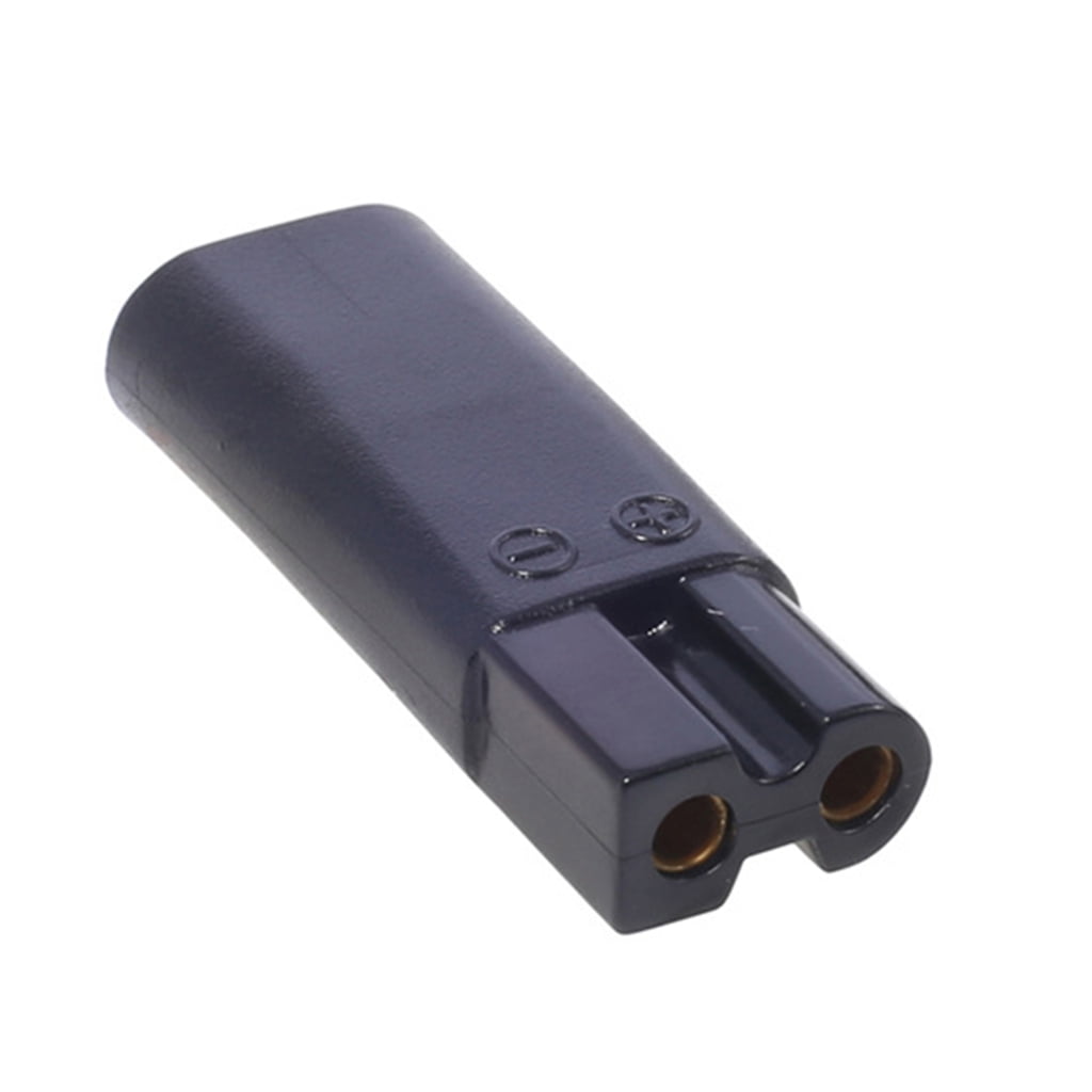 POPLIS USB C Female to 2 Pin Female Plug Power Adapter Charging ...