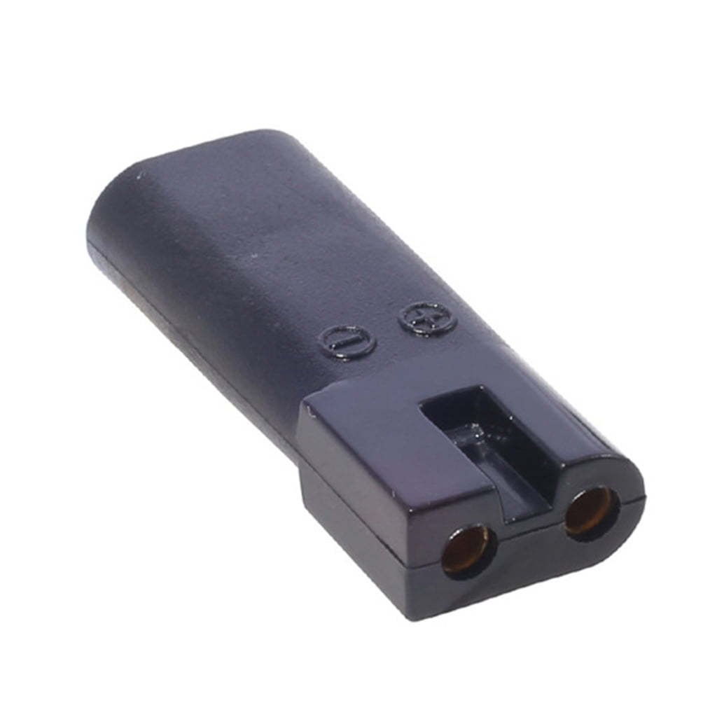 POPLIS USB C Female to 2 Pin Female Plug Power Adapter Charging ...