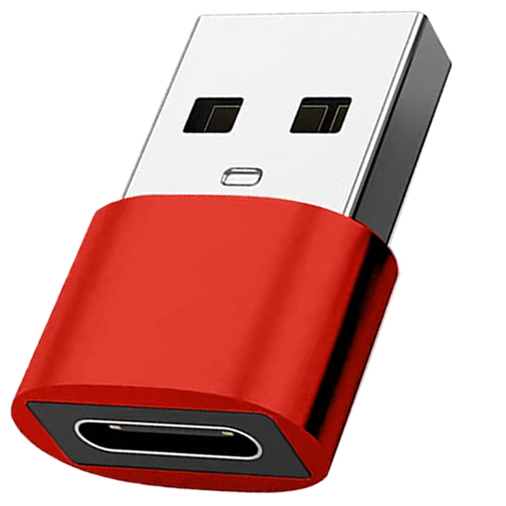 POPLIS USB C Female to USB Male Adapters Type C to USB2.0 10Gbps Data Converters - Walmart.com