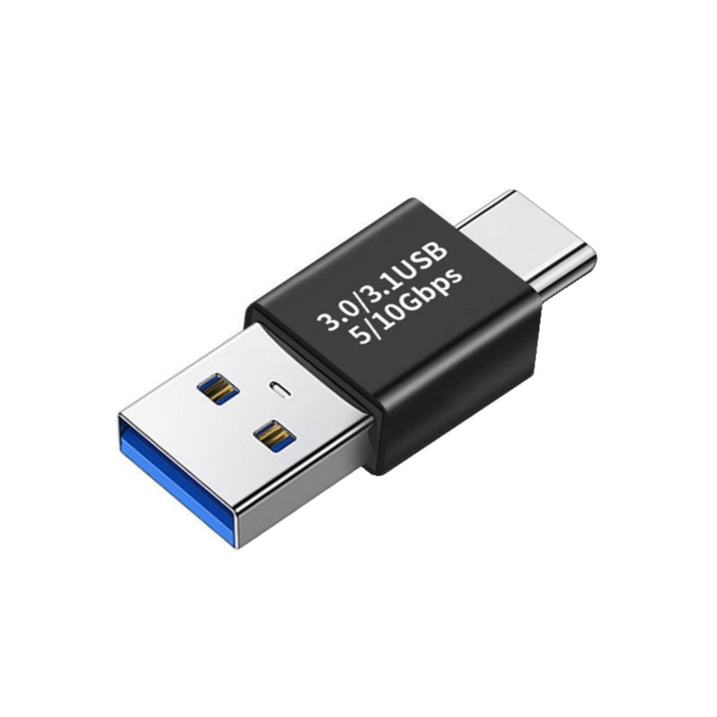 POPLIS USB To USB / Type C Female Converter For Laotop Cellphone USB ...