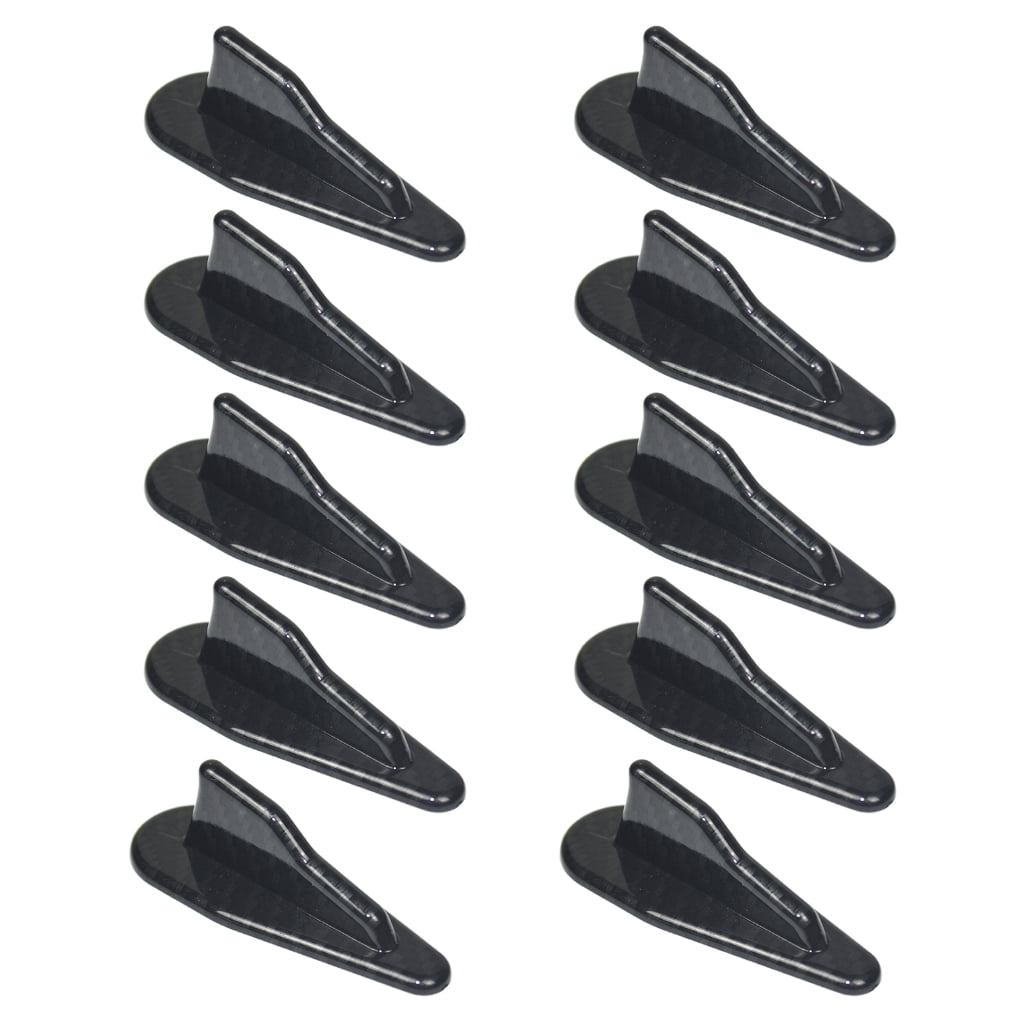 POPLIS Universal Car Roof Wing Fish Fin Spoiler Diffuser Plastic Roof ...