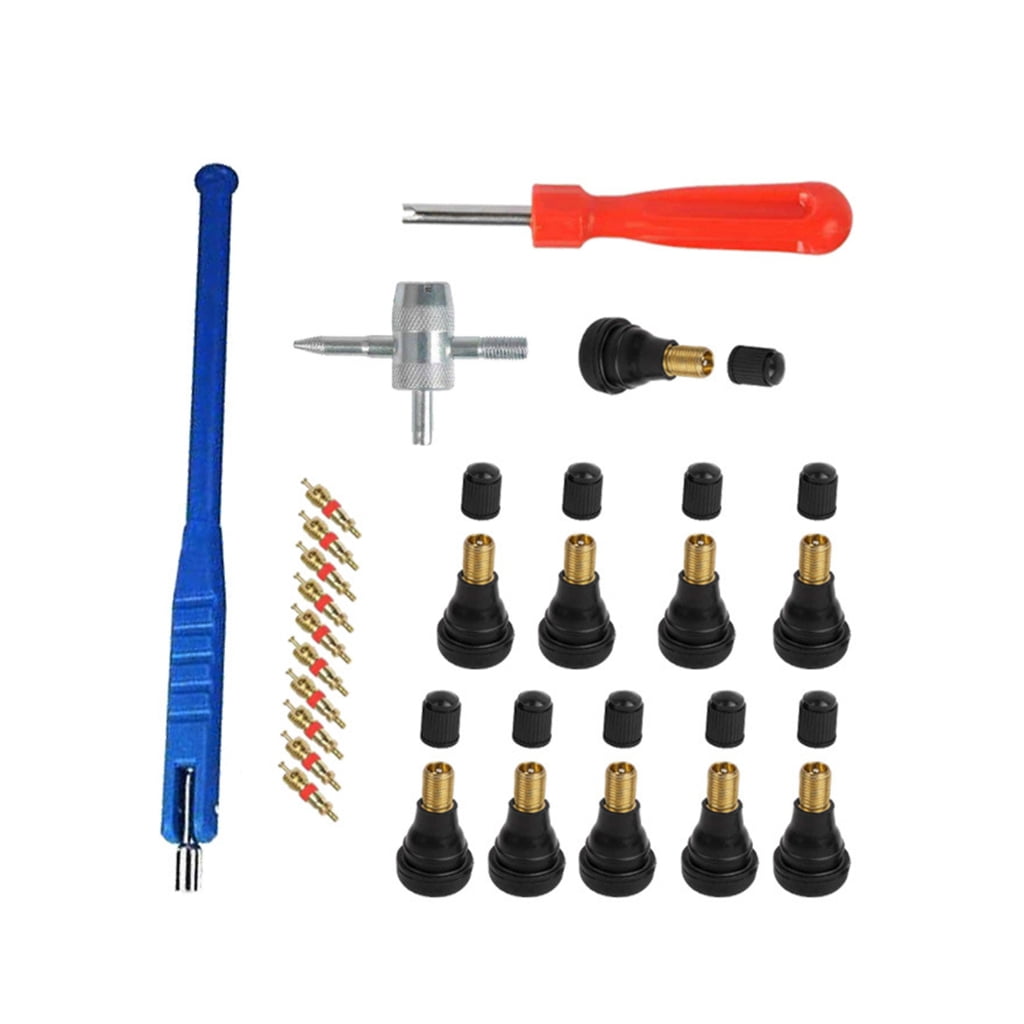 POPLIS Upgraded Valves Core Remover Tool with Tire Valves Cores Valves ...
