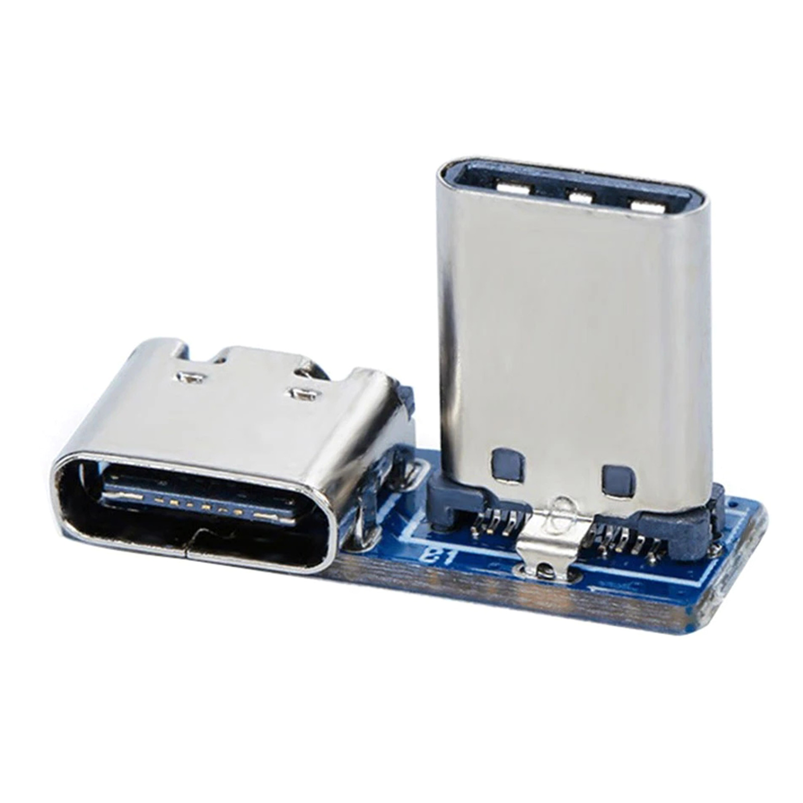 POPLIS Vertical 3.1 USB 24Pin Male to 16Pin Female Type C Head Vertical ...