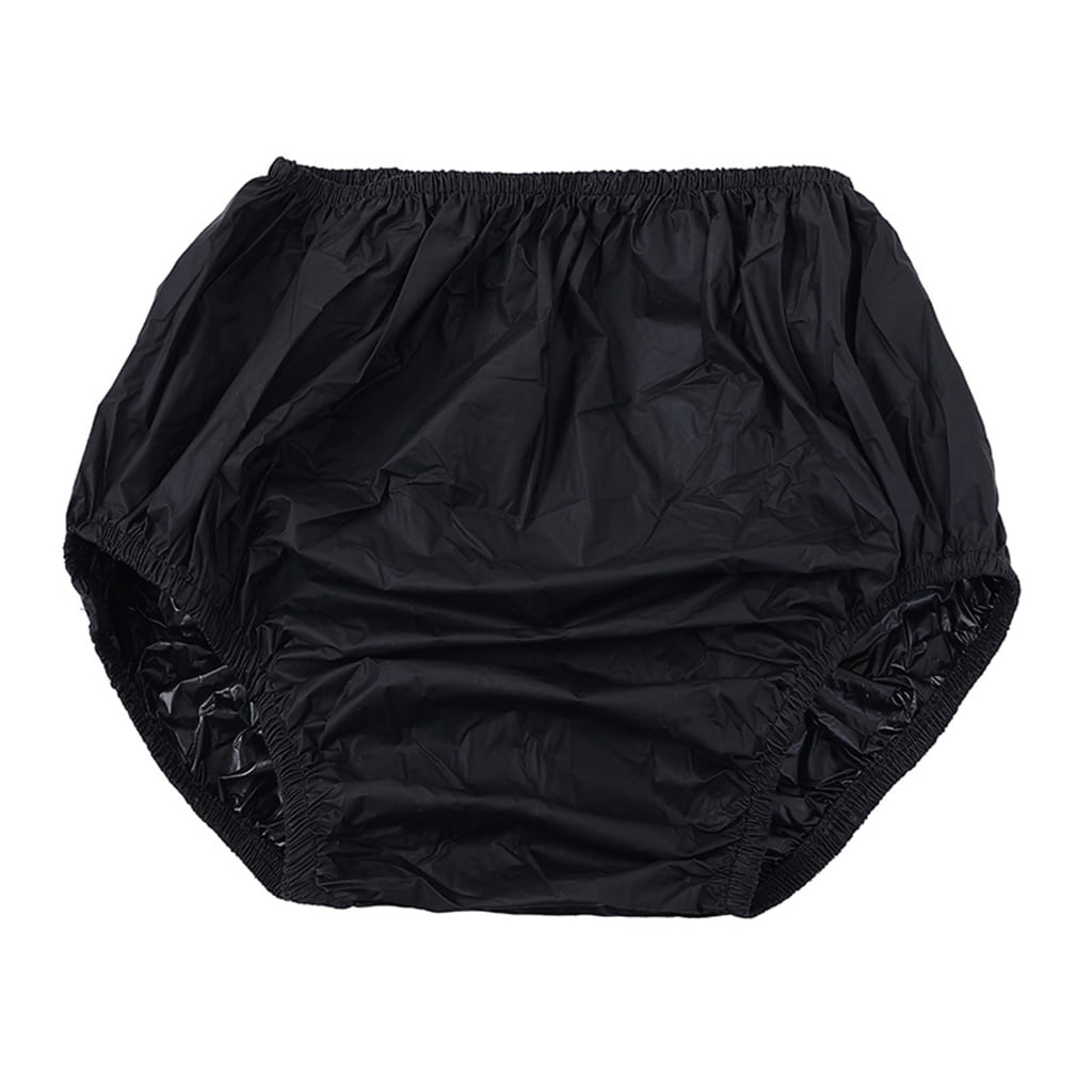 POPLIS Water Resistant Incontinence Plastic Pants Reusable Diaper Cover ...