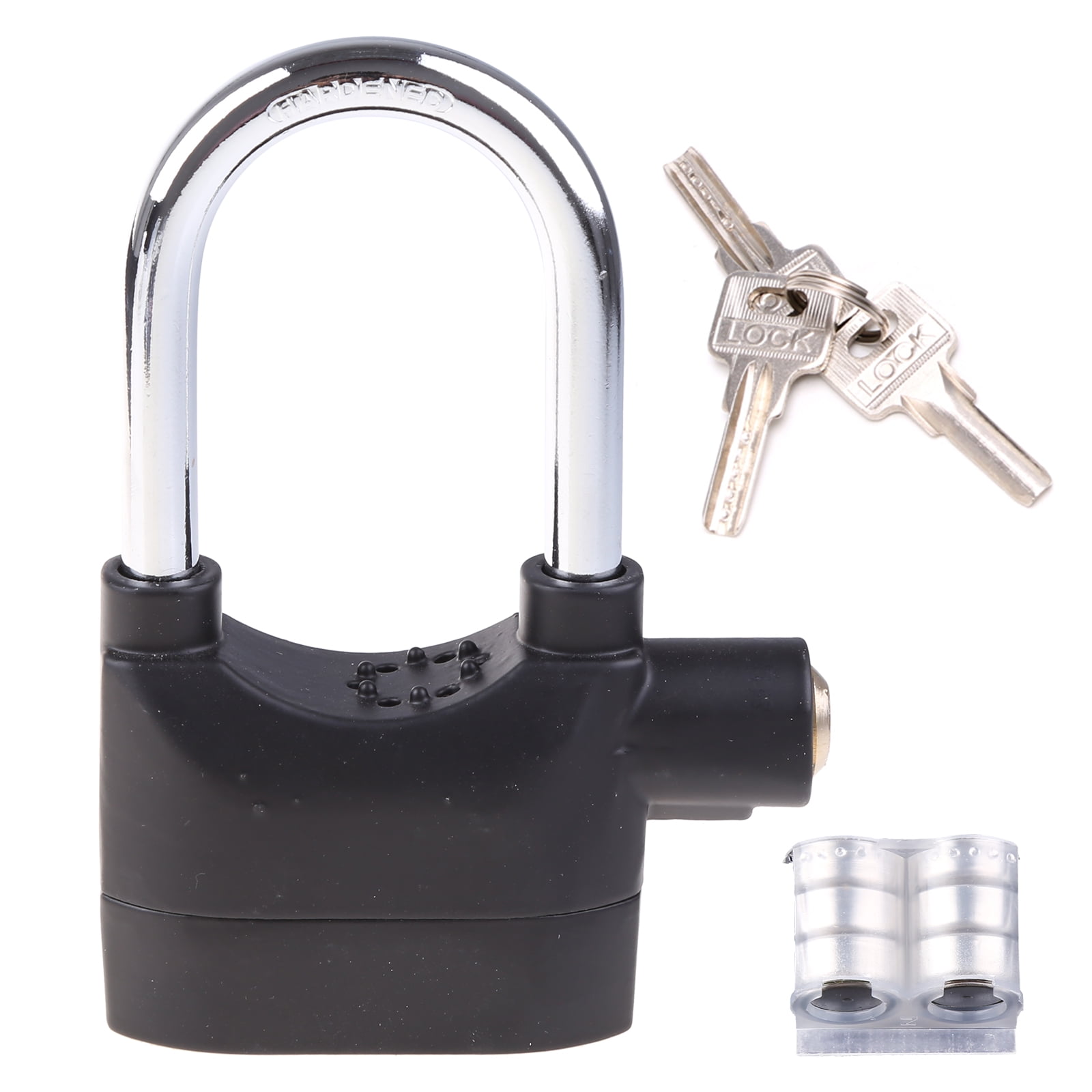 POPLIS Waterproof Siren Alarm Padlock Alarm Lock for Motorcycle Long ...