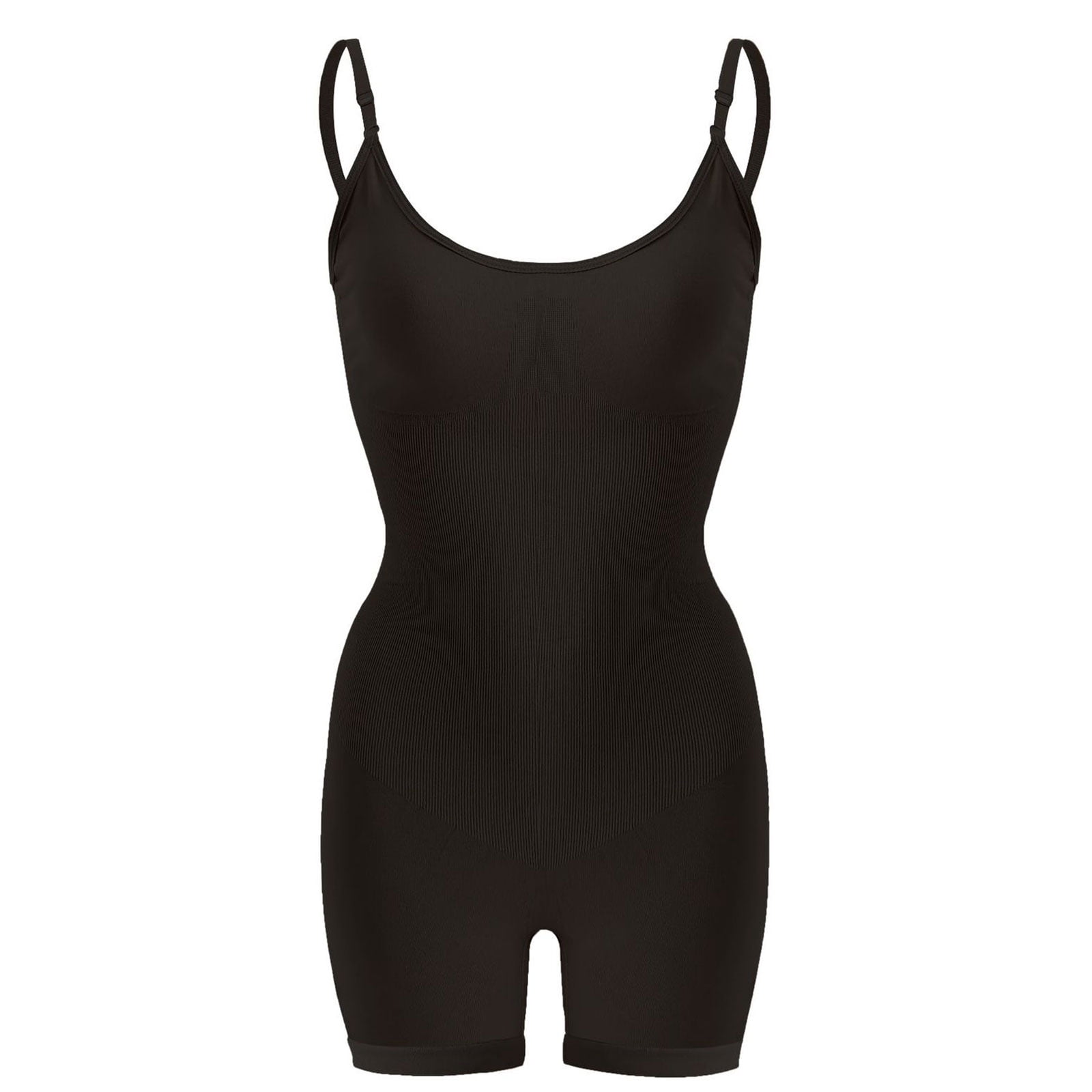 POPLIS Women Seamless Full Body Shaper Bodysuit Tummy Control Corset ...