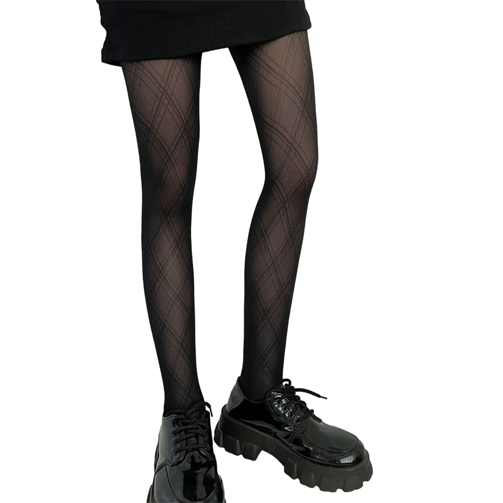 POPLIS Womens High Waist Fishnet Tights Net Socks Fishnet Pantyhose ...