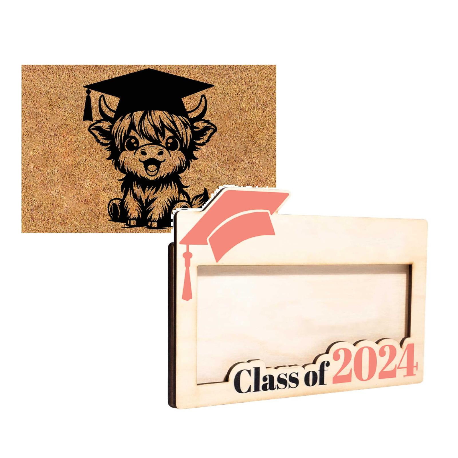 POPNINGKS Graduation Holder 2024 Graduation Gifts Holder W/Name And ...