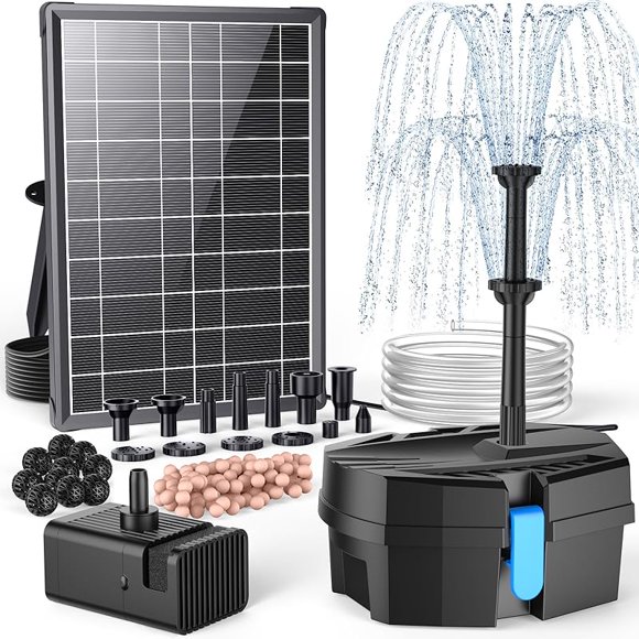 Solar Powered Pond Filter