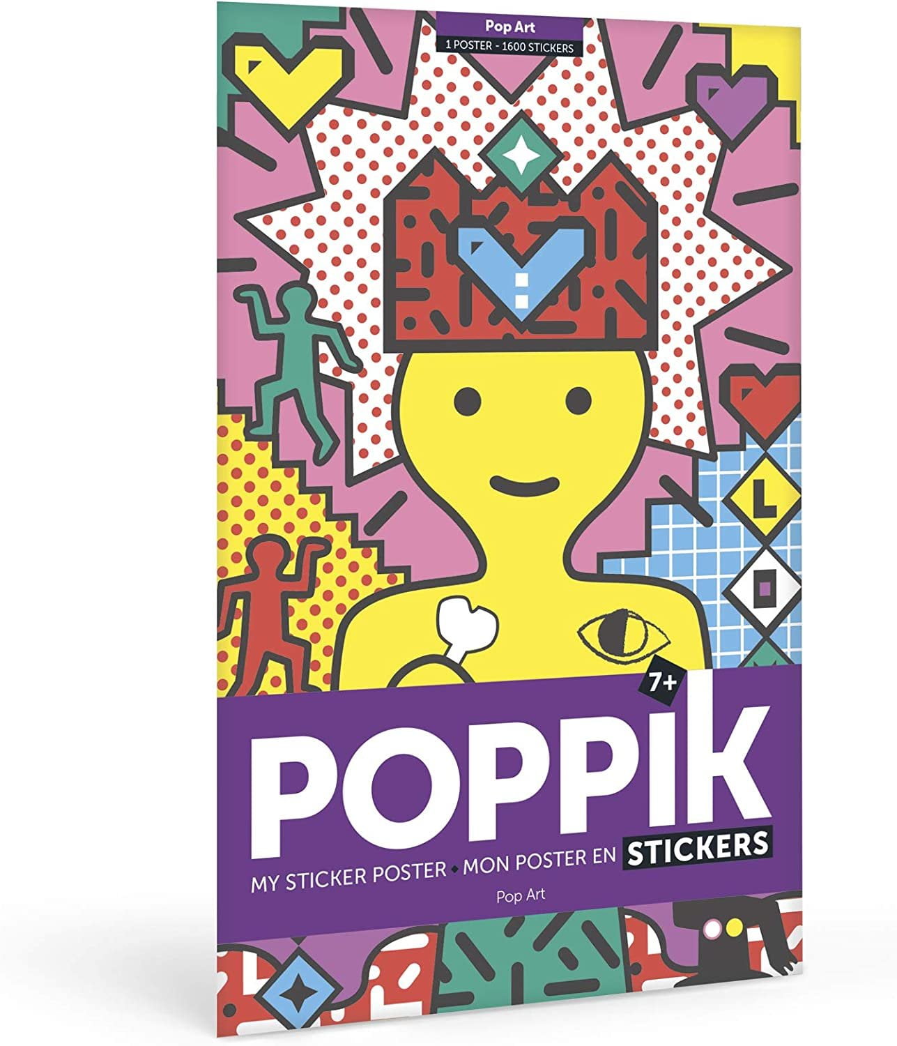 POPPIK Sticker Art Poster for Children and Family Activity Fun ...