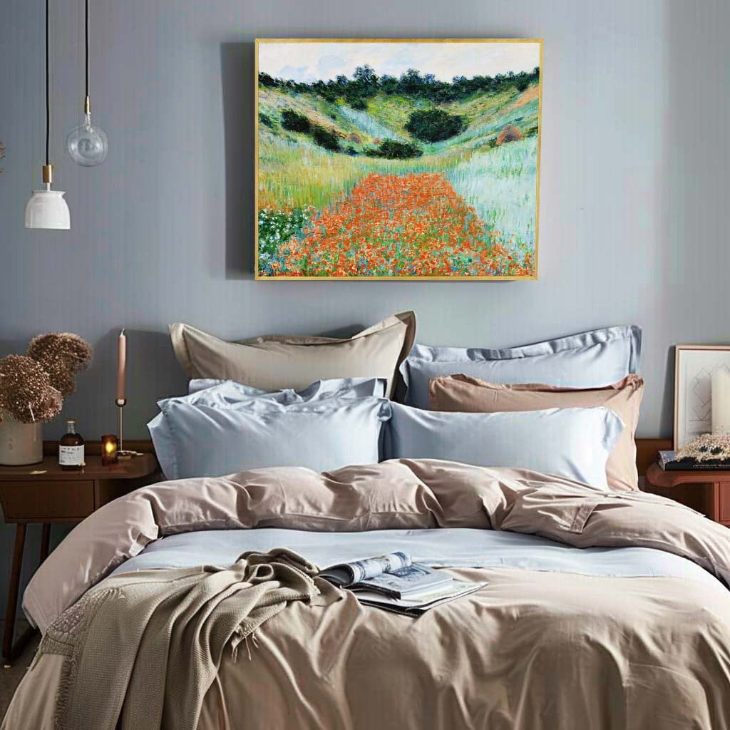 POPPY FIELD by Claude Monet - Walmart.com