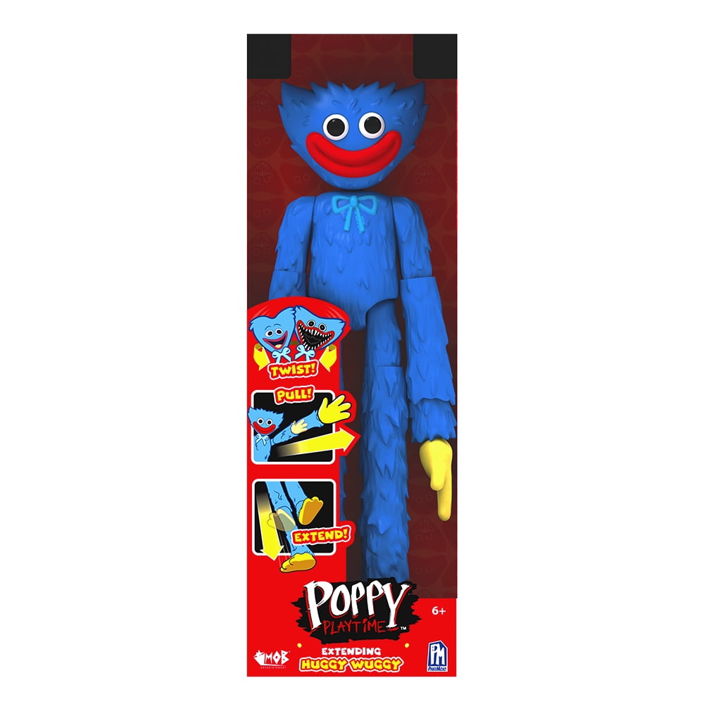 Poppy Playtime Face-Changing Extending Huggy Wuggy Action Figure ...
