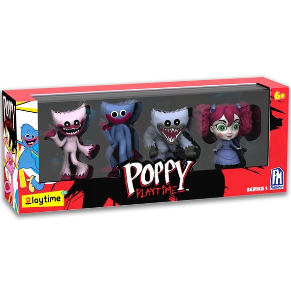 POPPY PLAYTIME - Vintage Collectible Figure Pack (Four Exclusive ...