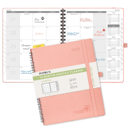 2024-2025 Office Depot® Brand 14-Month Weekly/Monthly Academic Planner ...