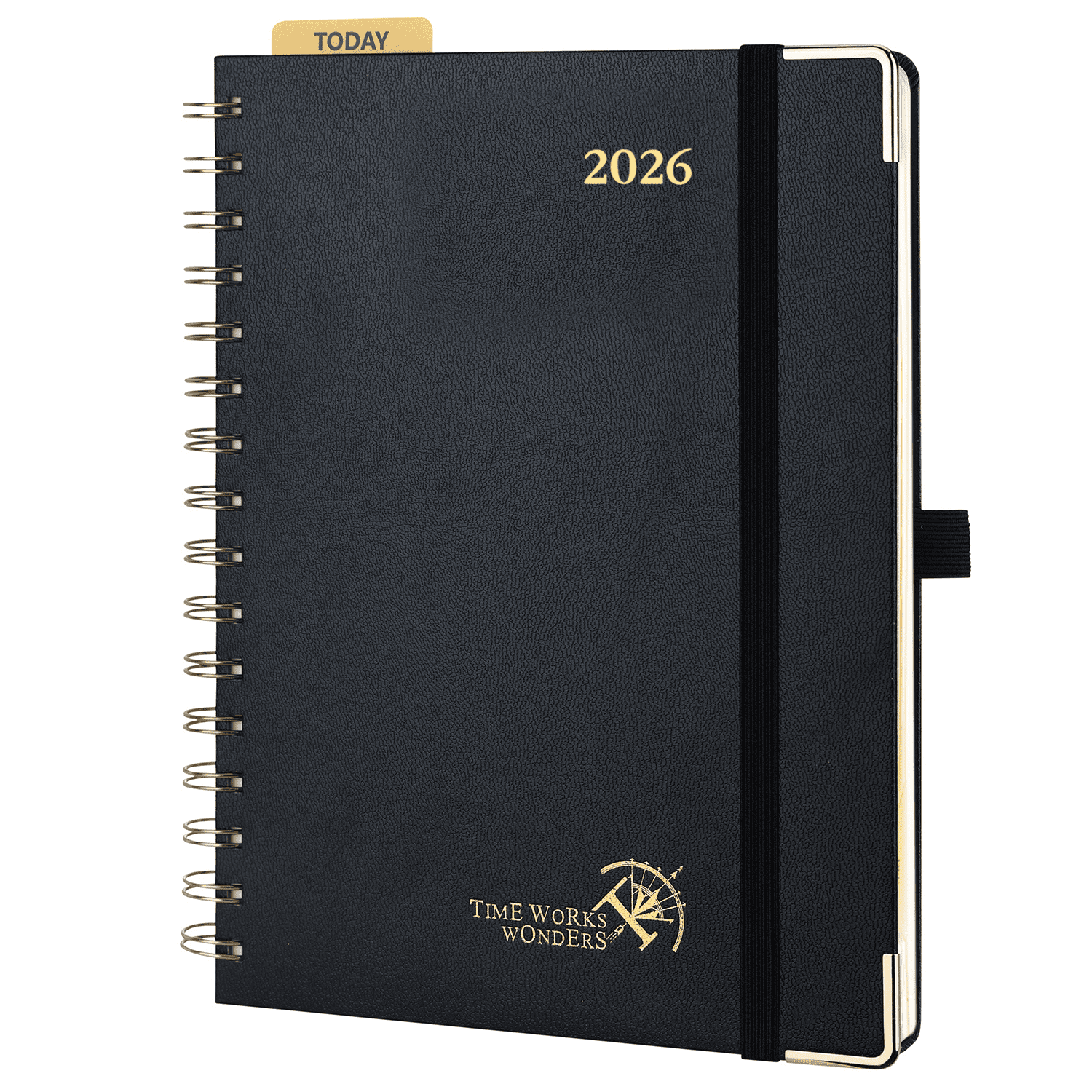 POPRUN 2026 Planner, Jan 2026 - Dec 2026, Medium Size 8.5" x 6.25 ...