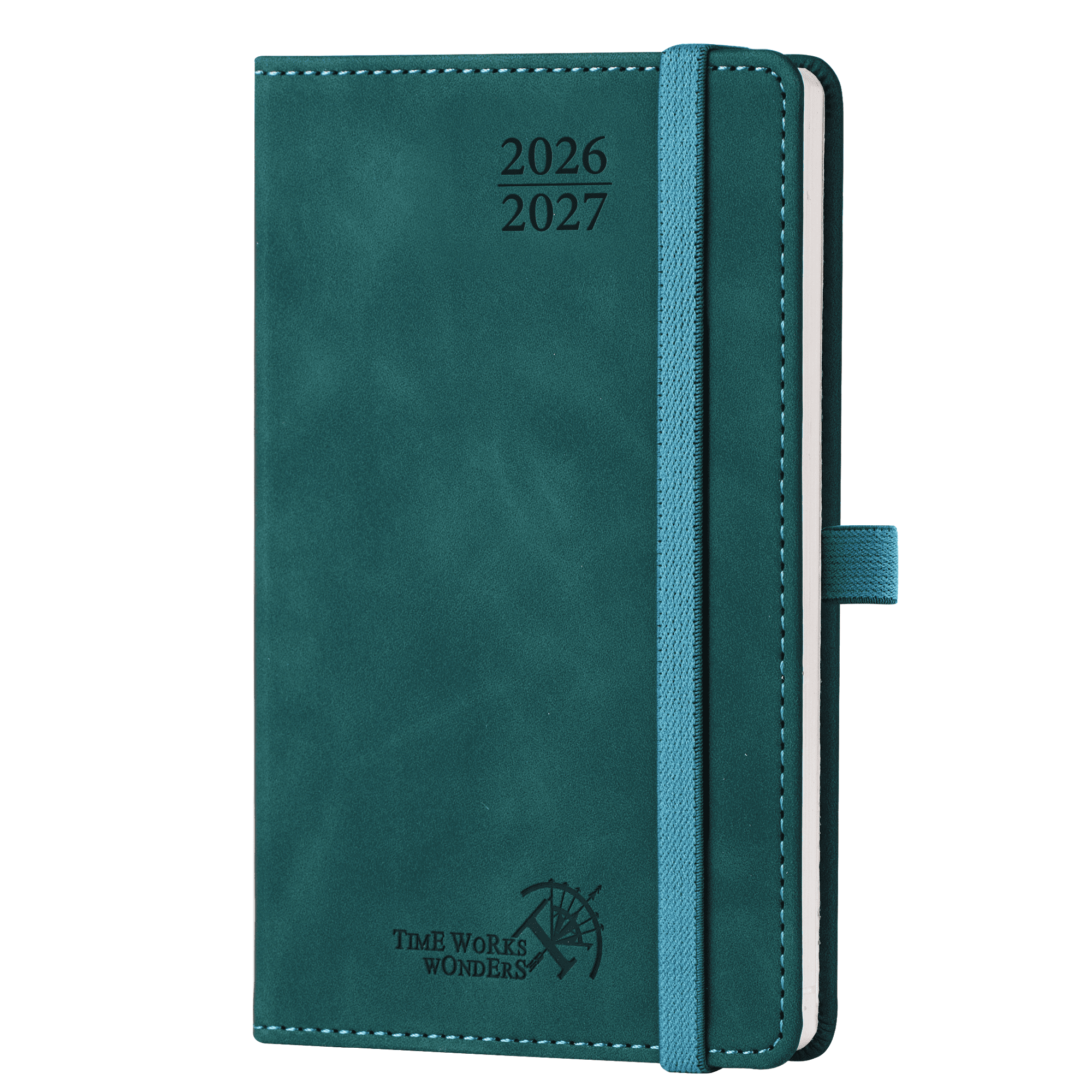 POPRUN Monthly Planner 2026-2027, Pocket Size-4" x 6.25" Hard Cover, 2 ...