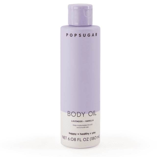 POPSUGAR Moisturizing Body Oil, Lavender + Vanilla, 180ml - Walmart.com