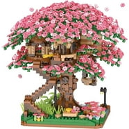 Flower Bouquet Butterfly Building Set, Bonsai Tree Building Kit with ...