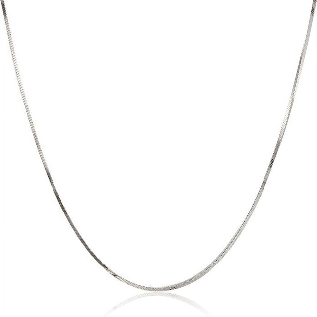 PORI JEWELERS 925 Sterling Silver .7 MM Magic 8 Sided Italian Snake ...